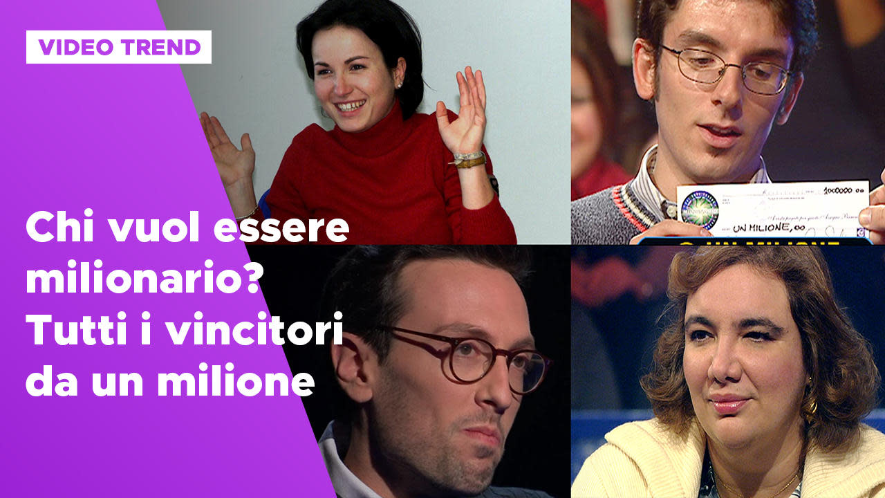 Chi Vuol Essere Milionario Tutti I Vincitori Da Un Milione Mediaset