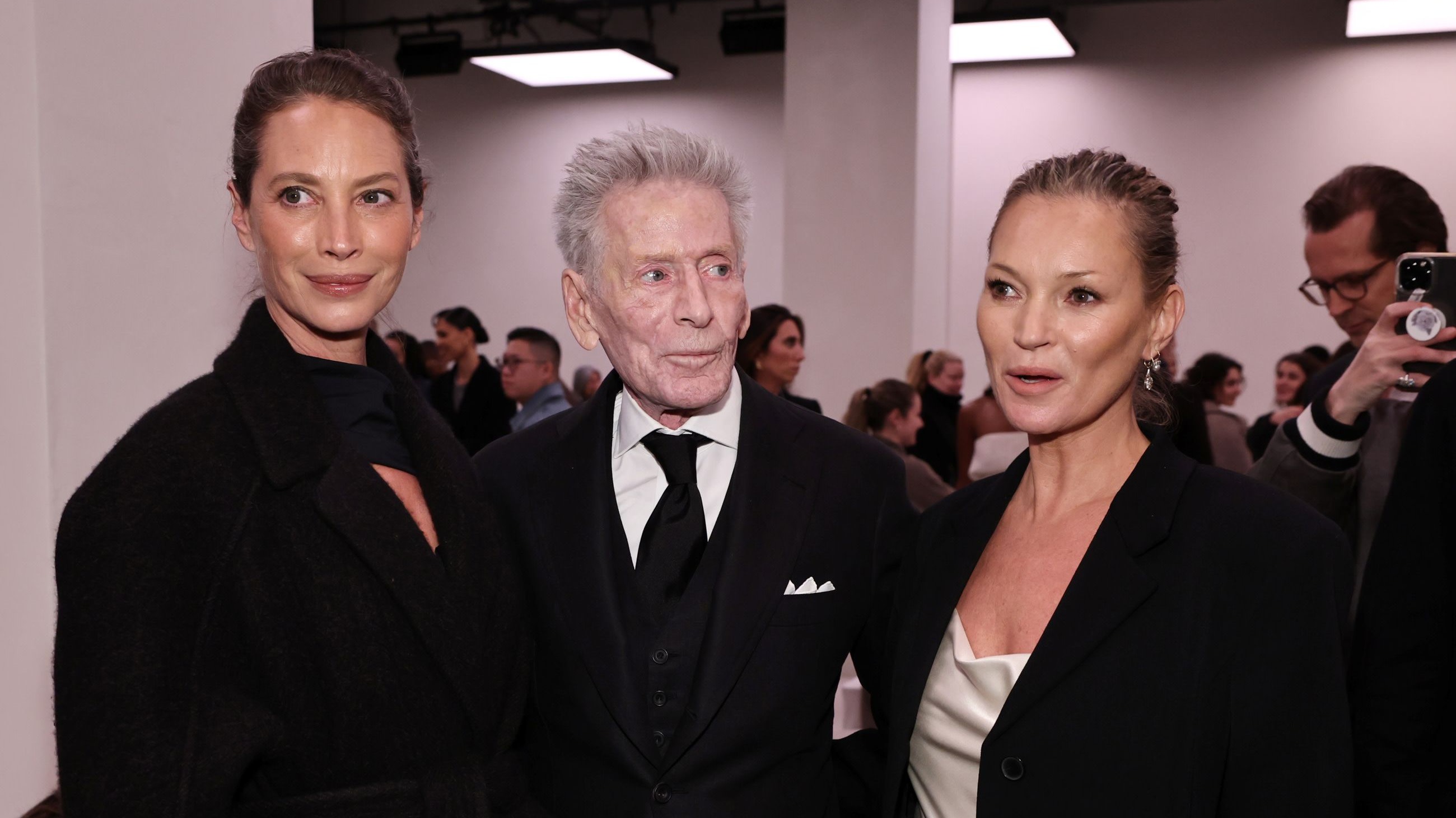 Il debutto di Veronica Leoni per Calvin Klein: Christy Turlington e ...