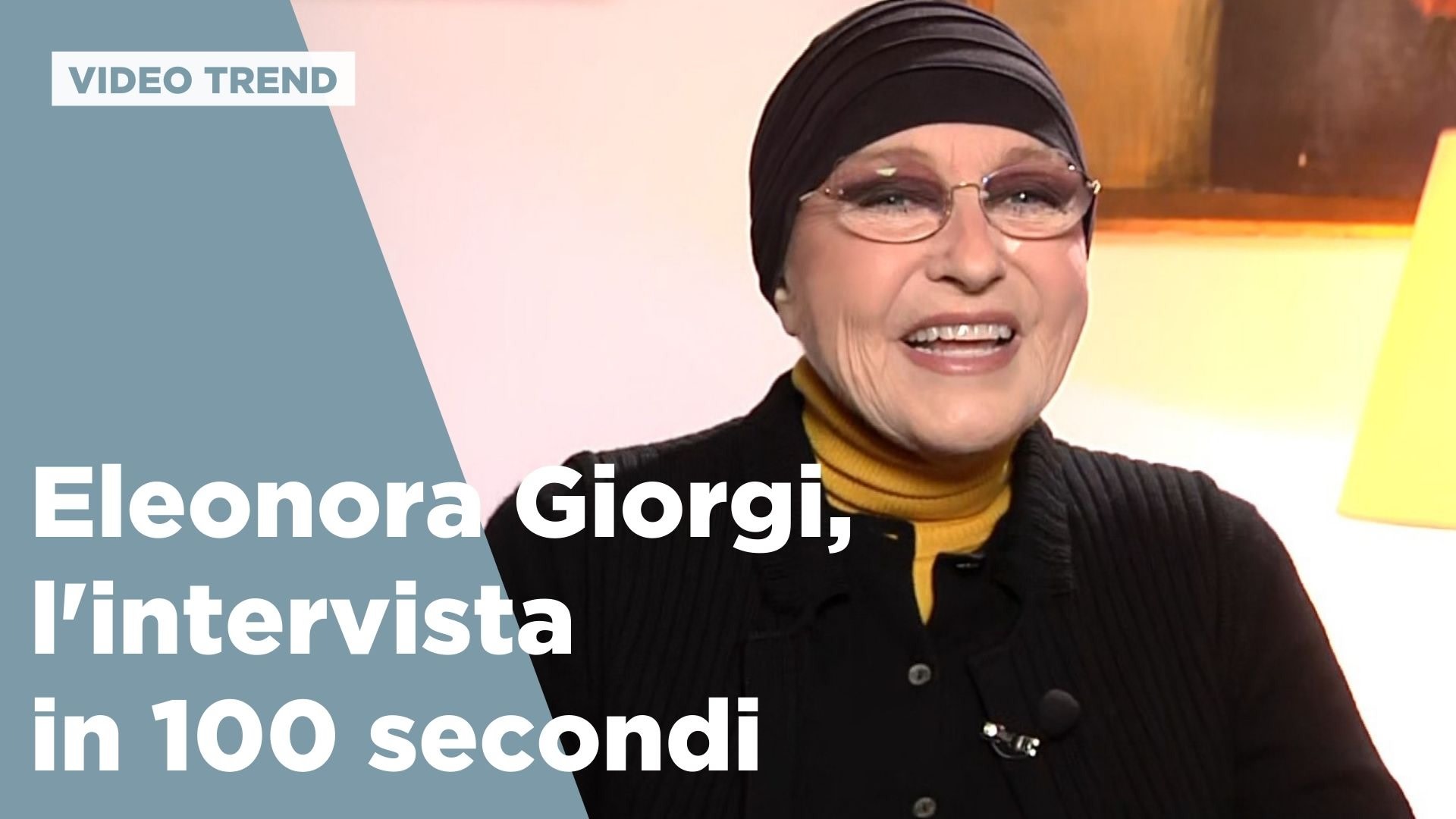 Eleonora Giorgi, l’intervista in 100 secondi | Mediaset Infinity