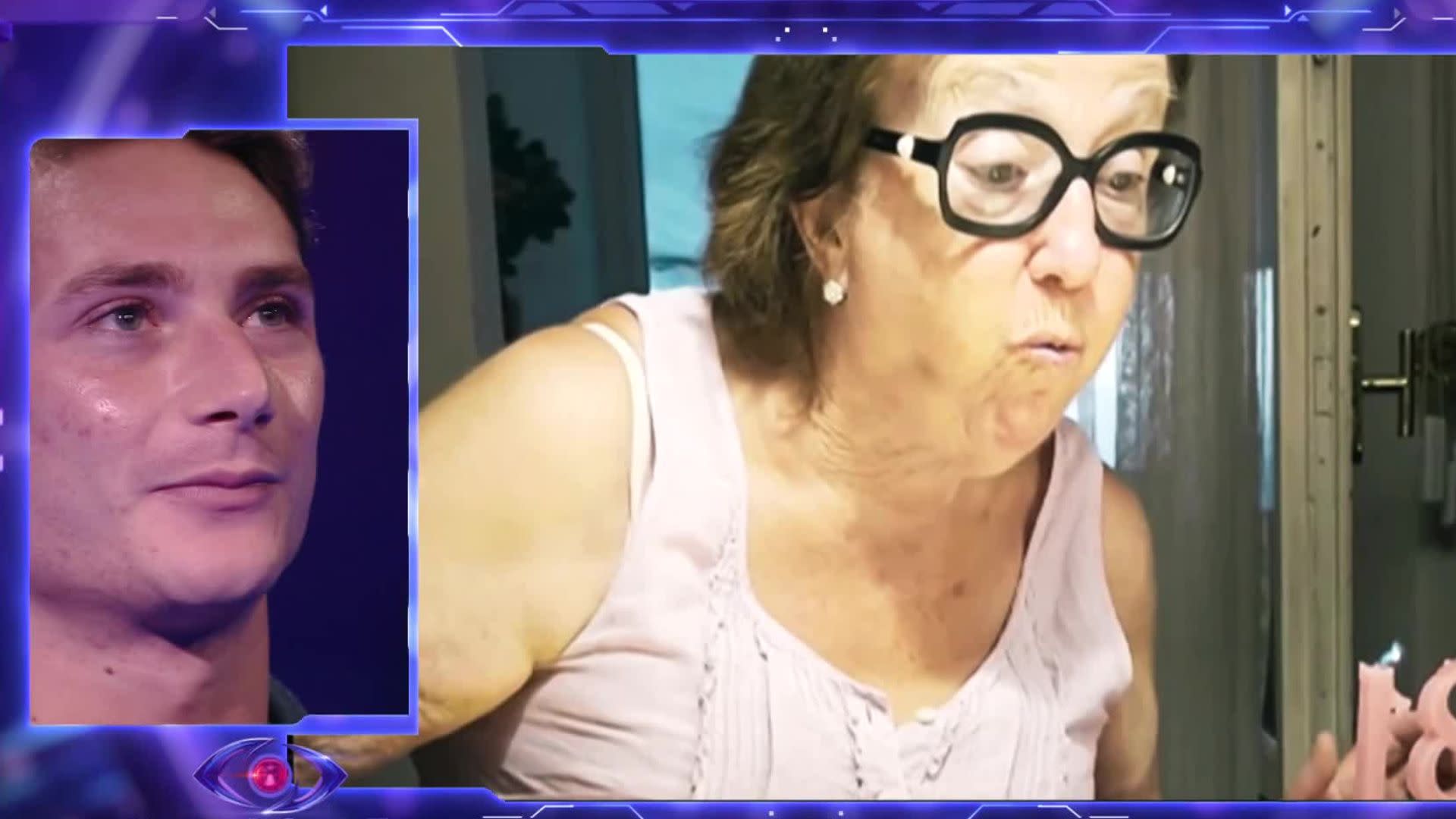 Tommaso Franchi, il tenero collegamento con la nonna Albamaria ...