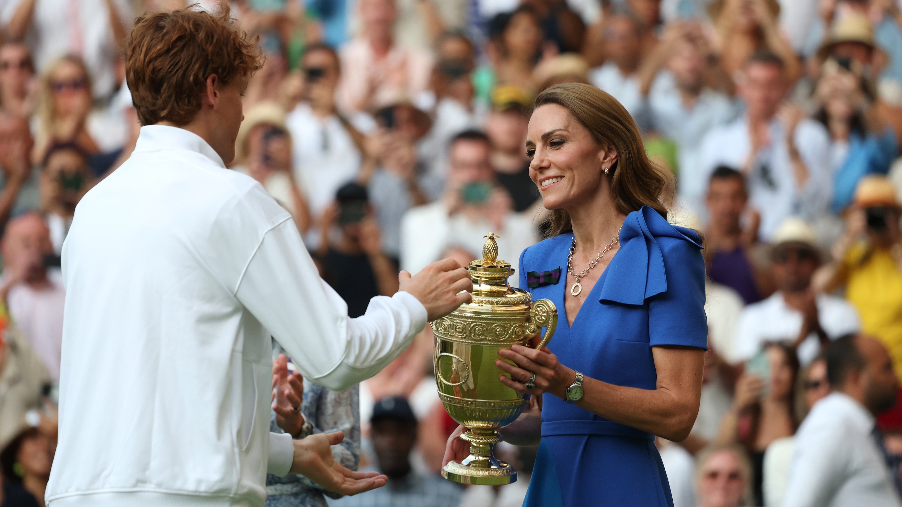 Jannik Sinner, l’incontro con William, Kate e i principini dopo la ...