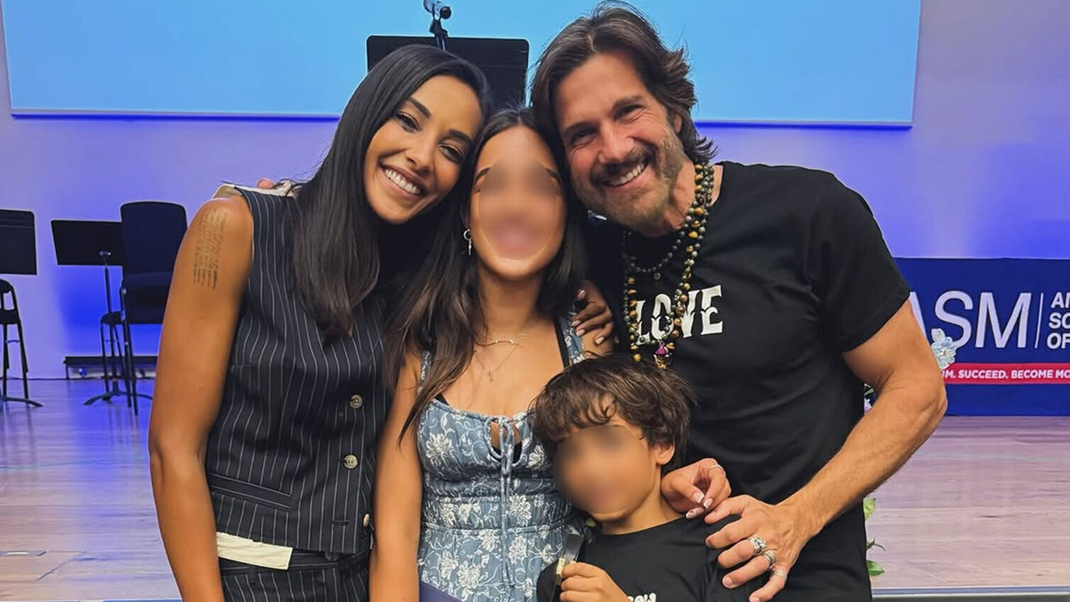 Juliana Moreira, la figlia Lua “si diploma” alle scuole medie ...