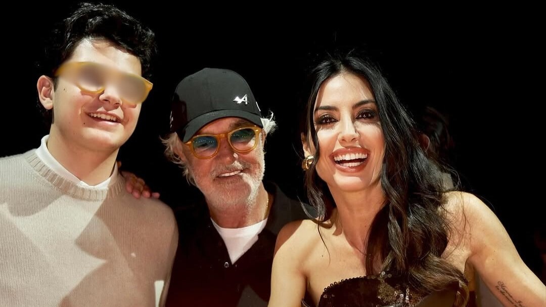 Elisabetta Gregoraci, il compleanno con Flavio Briatore e Nathan Falco ...