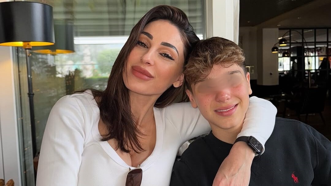 Anna Tatangelo fa gli auguri al figlio Andrea: “Grata di averti nella ...