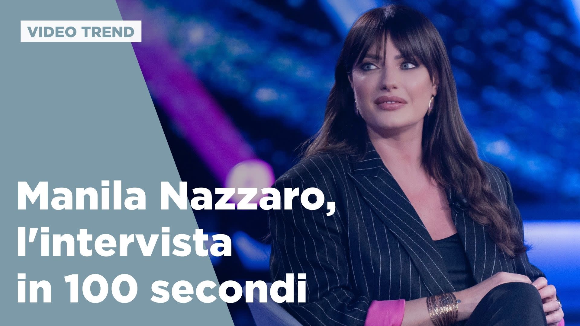 Manila Nazzaro, l'intervista del 16 febbraio in 100 secondi | Mediaset ...