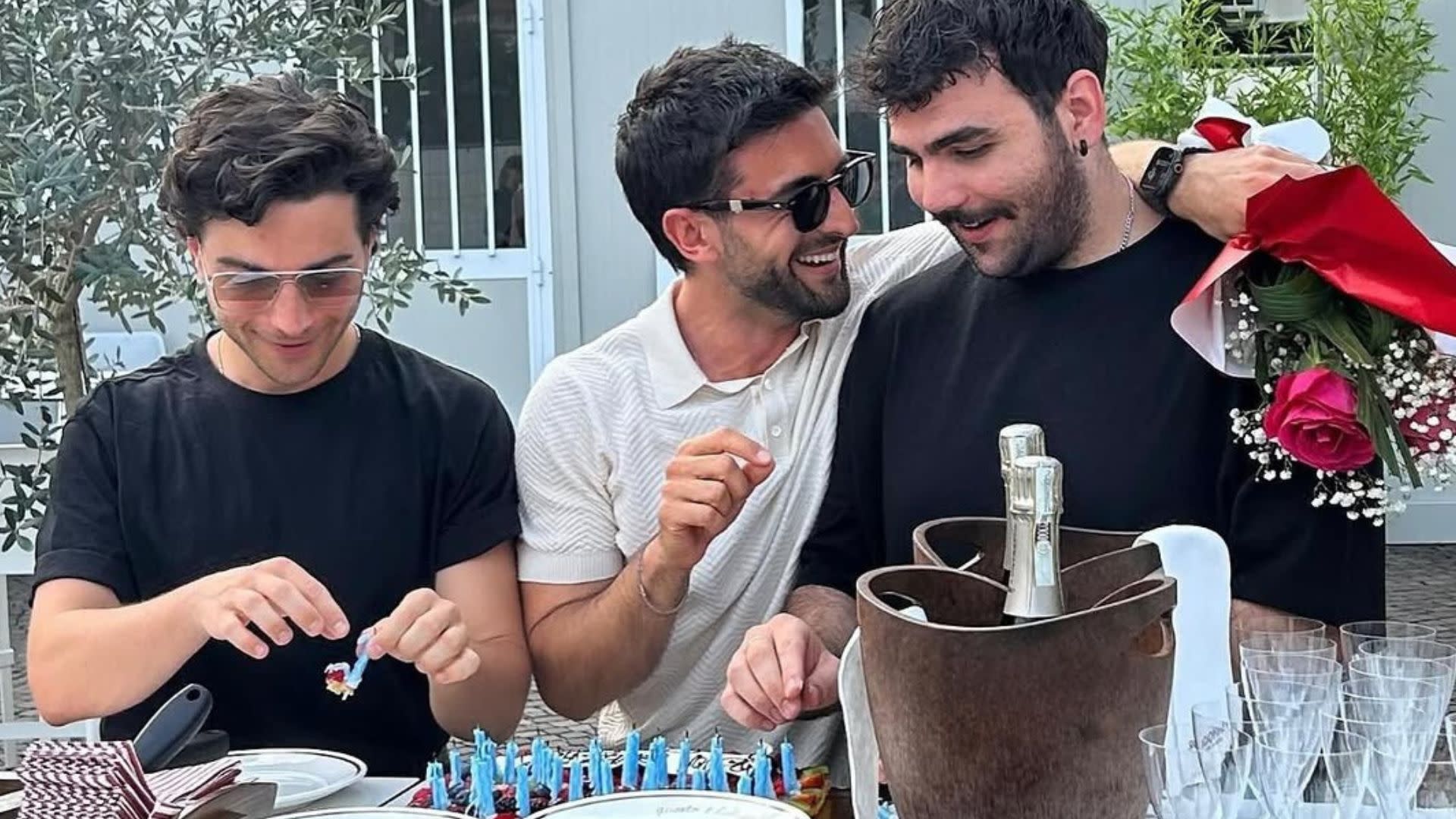 Piero Barone compie 32 anni e festeggia con Ignazio e Gianluca de Il ...