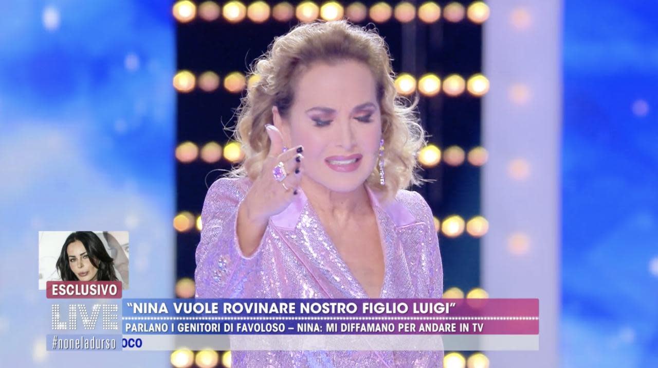 Barbara d'Urso contro Nina Moric: "Non sai cosa sia il rispetto" | Mediaset Infinity
