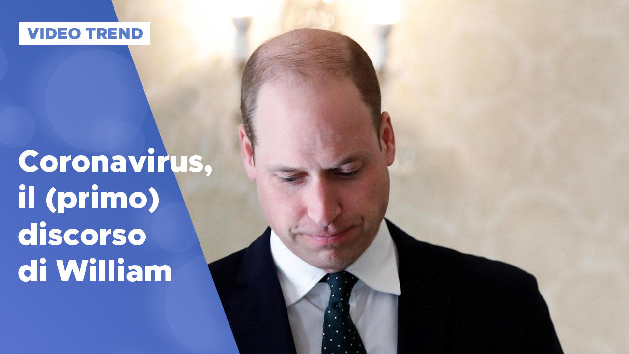 Verissimo: Coronavirus, il (primo) discorso di William al Regno Unito | Mediaset Infinity