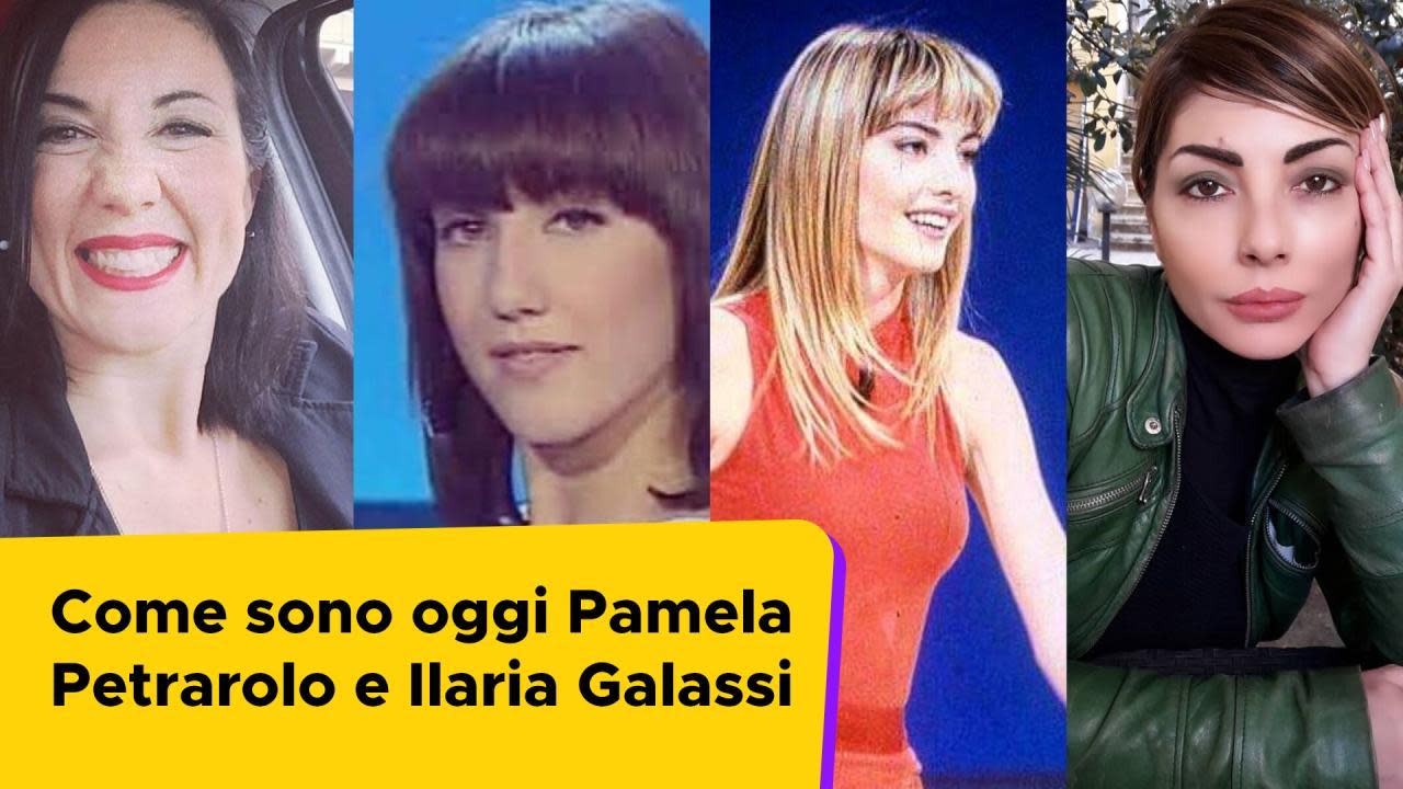 Pamela Petrarolo e Ilaria Galassi come sono cambiate da Non è la Rai a ...