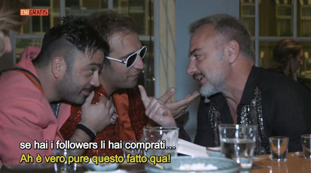 Emigratis, Pio e Amedeo incontrano Gianluca Vacchi | Mediaset Infinity