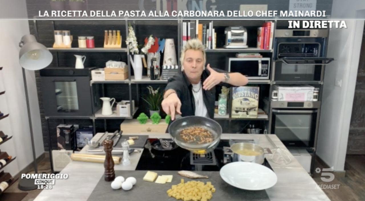 La ricetta della carbonara dello chef Mainardi | Mediaset Infinity