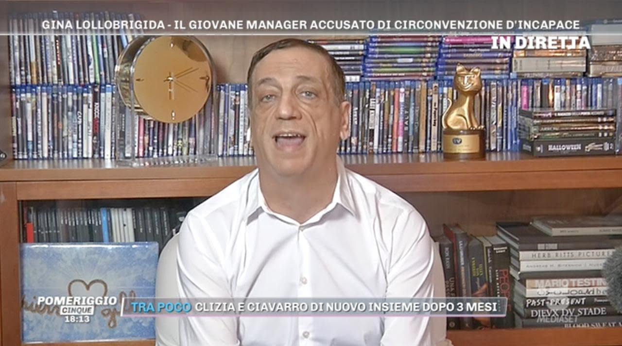 Angelo Perrone: "Gina Lollobrigida è preoccupata" | Mediaset Infinity