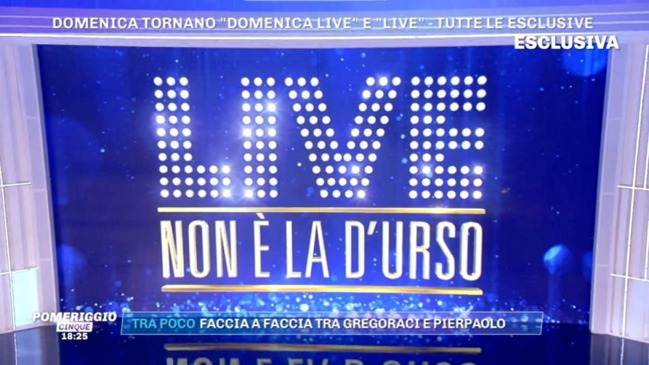 Live-Non è la d'Urso, Gabriel Garko e Angela di Mondello contro le sfere | Mediaset Infinity