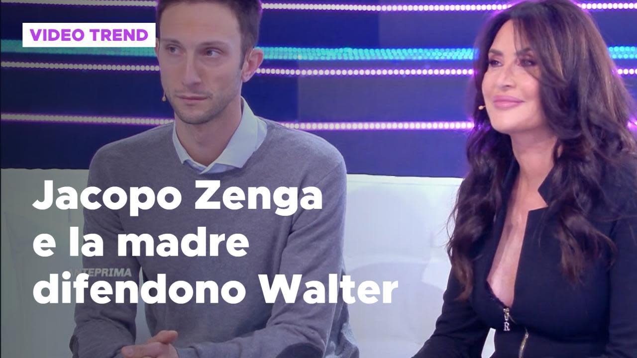 Jacopo Zenga e la madre difendono Walter Zenga | Mediaset Infinity