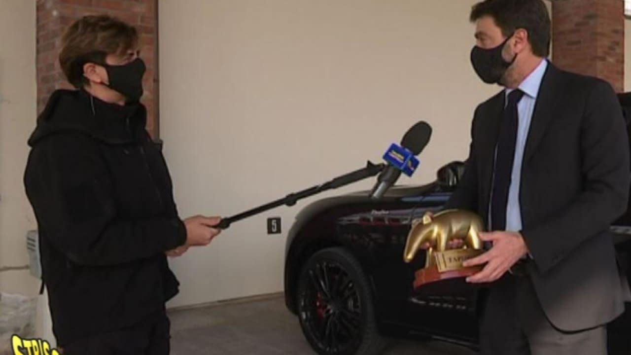 Il Tapiro d'oro ad Andrea Agnelli | Mediaset Infinity