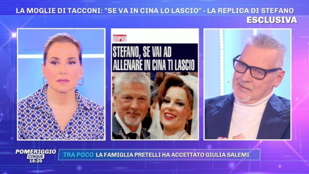 La replica di Stefano Tacconi alla moglie Laura Speranza: "Vado da solo ...