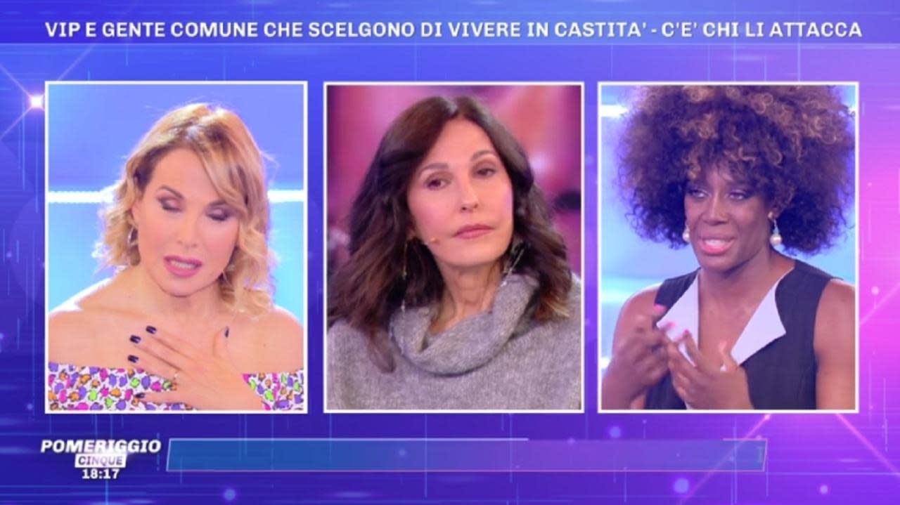 Pomeriggio Cinque: Sylvie Lubamba: “Ho una vita intima molto scarsa ...