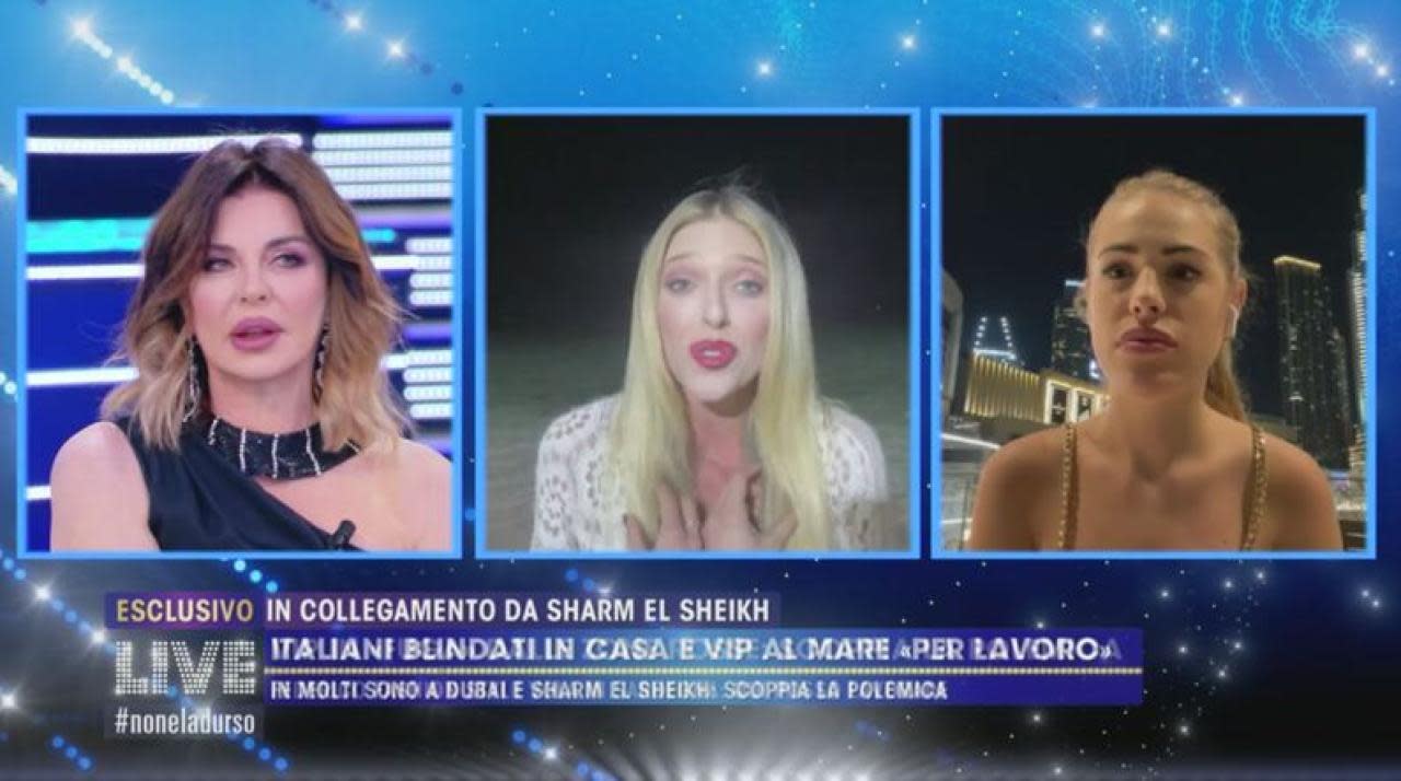 Asia Gianese e Guenda Goria all'estero, è polemica | Mediaset Infinity