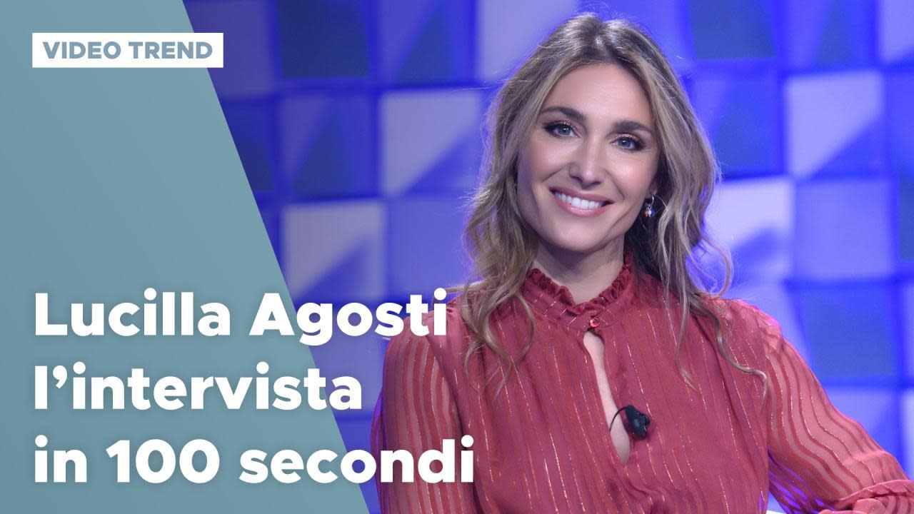 Lucilla Agosti, l’intervista in 100 secondi | Mediaset Infinity