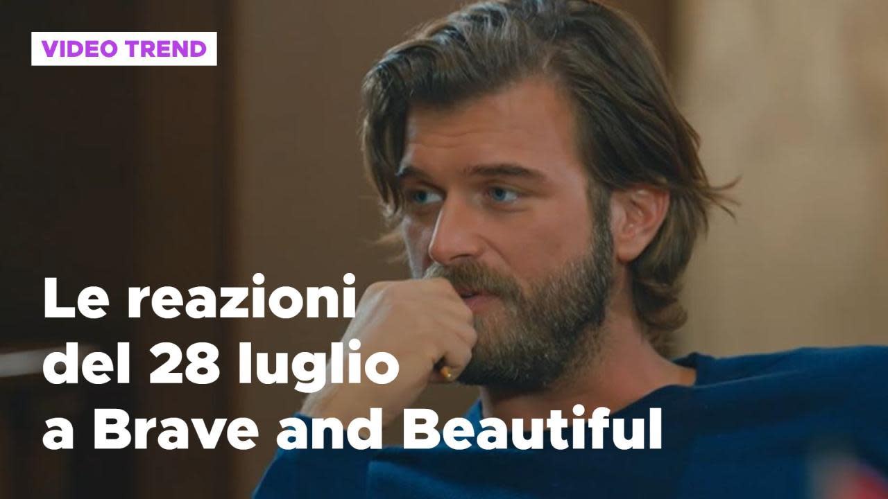 Brave and Beautiful, il riassunto e le reazioni alla puntata del 28... | Mediaset Infinity