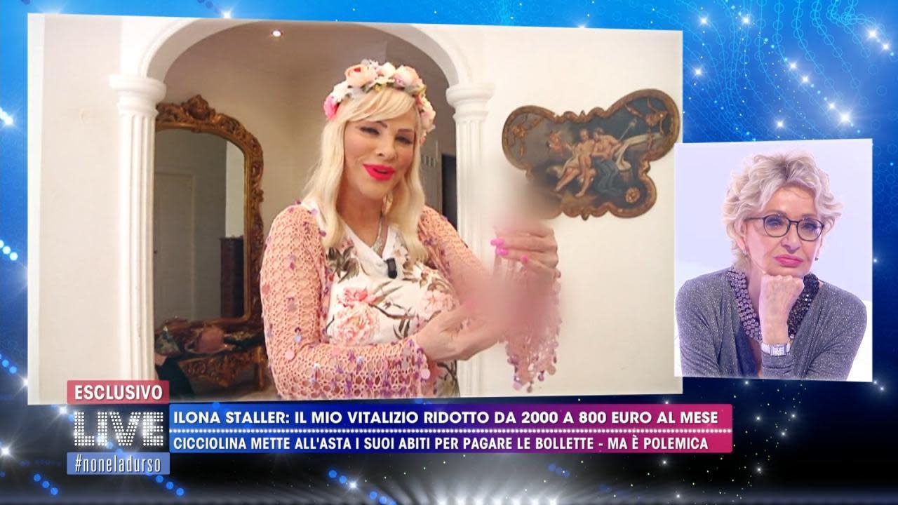 Live - Non è la d'Urso: Cicciolina e il fallo di cristallo di Murano da ...