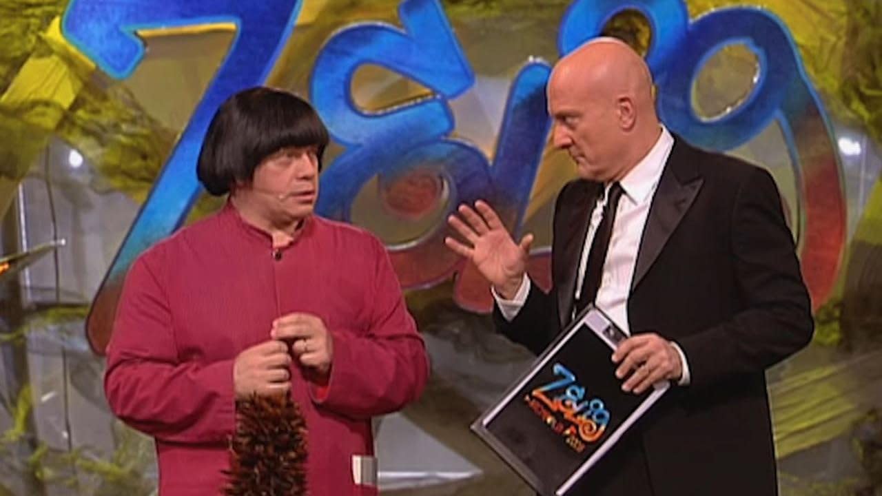 Zelig 2008, Marco Marzocca nei panni di Ariel | Mediaset Infinity