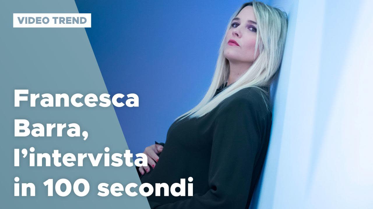 Francesca Barra, l'intervista in 100 secondi | Mediaset Infinity