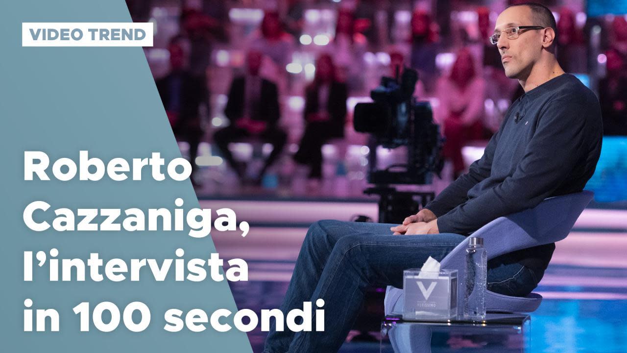 Roberto Cazzaniga, l'intervista in 100 secondi | Mediaset Infinity