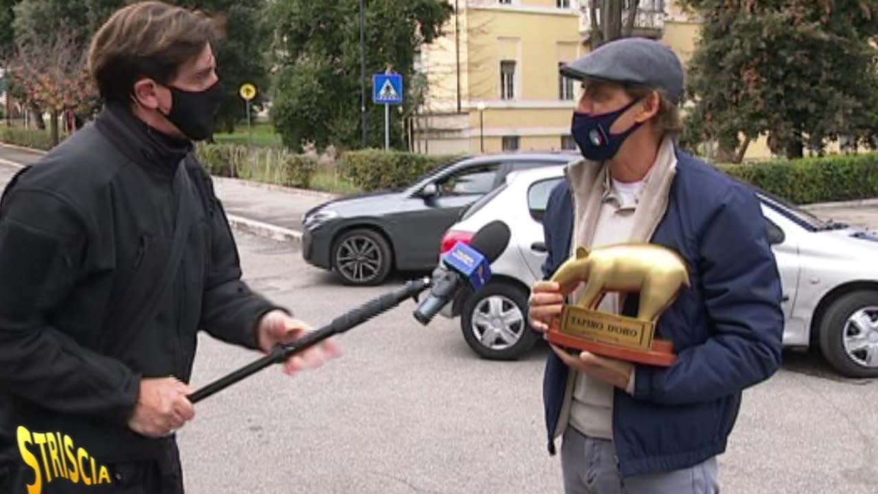 Il tapiro d’oro dell’anno a Roberto Mancini | Mediaset Infinity