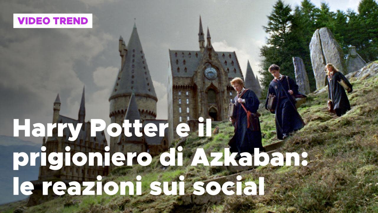 Harry Potter e il prigioniero di Azkaban, le reazioni sui social | Mediaset Infinity