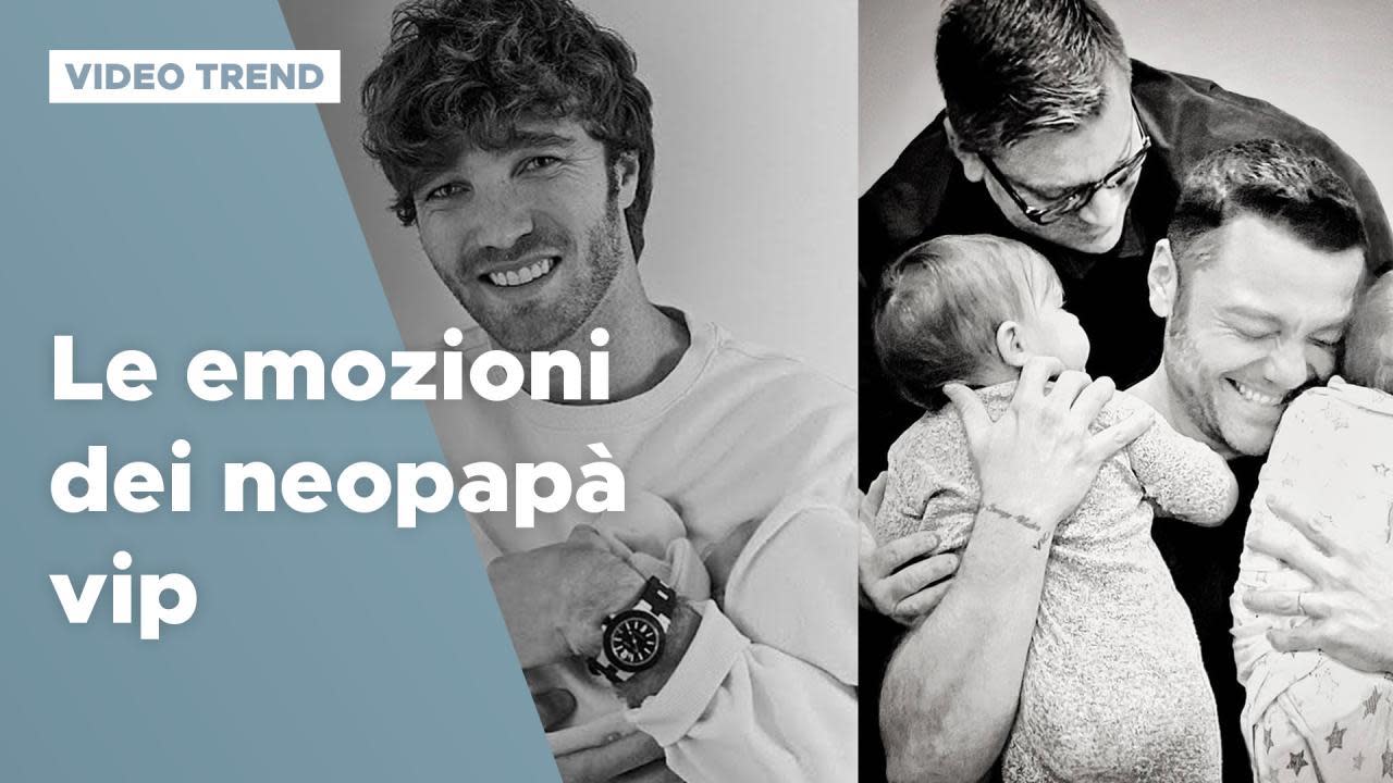Verissimo: Da Tiziano Ferro a Paolo Ciavarro, le emozioni dei neo papà ...