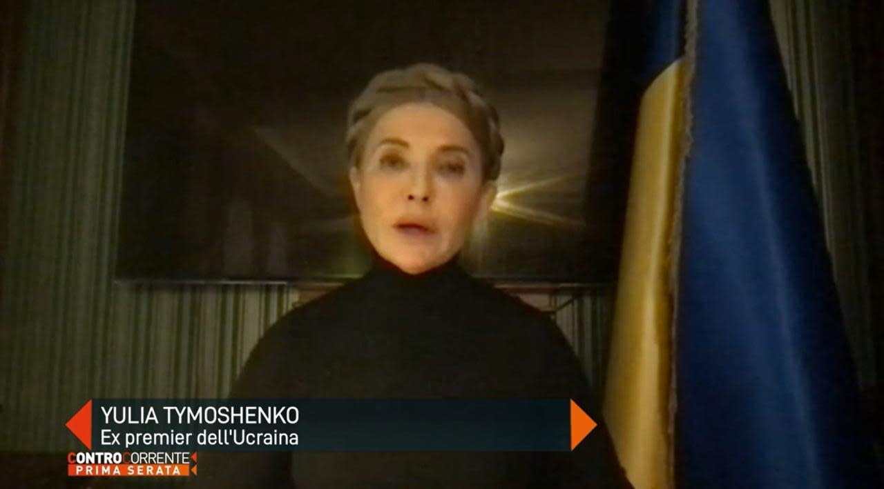 Julija Tymoshenko: "Putin non si fermerà al Donbass" | Mediaset Infinity