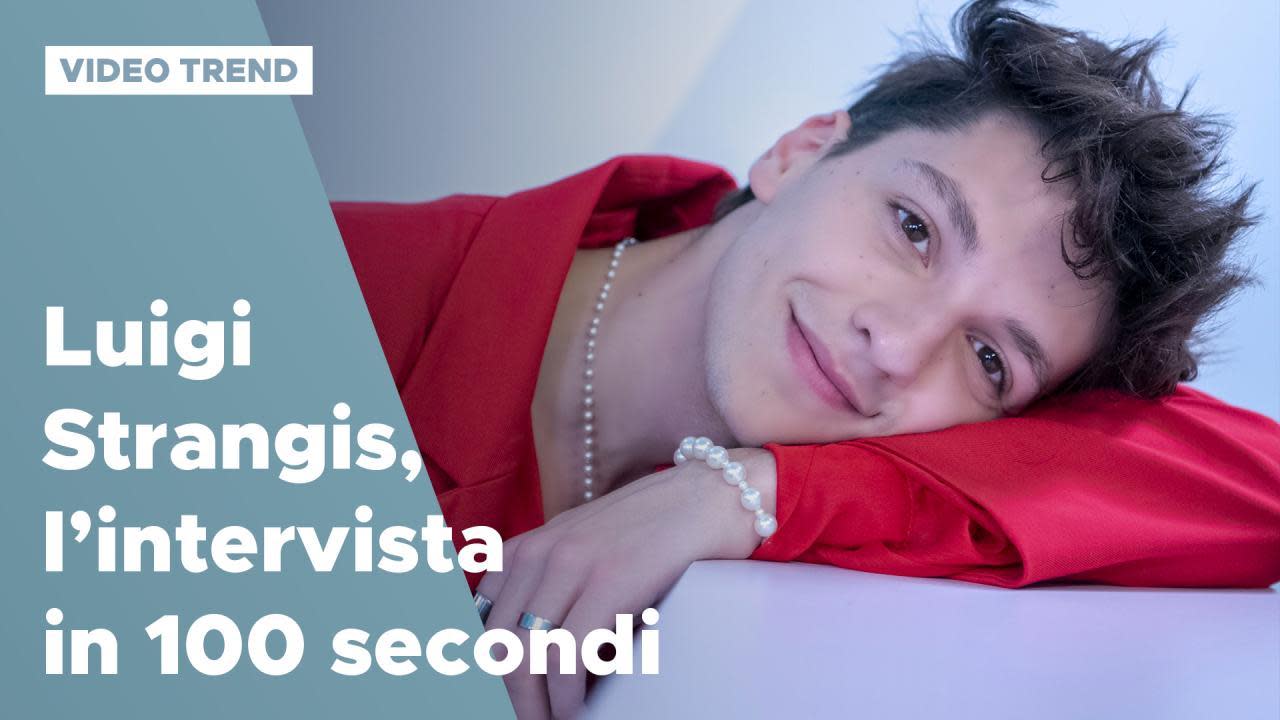 Luigi Strangis, l'intervista in 100 secondi | Mediaset Infinity