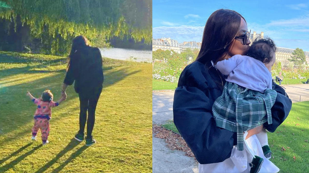 Naomi Campbell E Le Rarissime Foto Con La Figlia Primi Passi Mediaset Infinity
