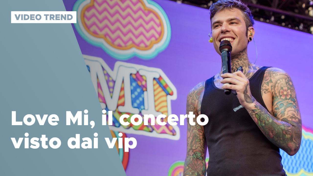 Love Mi, il concerto visto dai vip | Mediaset Infinity