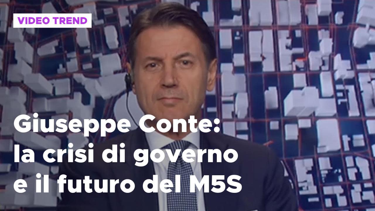 Giuseppe Conte, l'intervista tra crisi di governo e futuro del M5S ...
