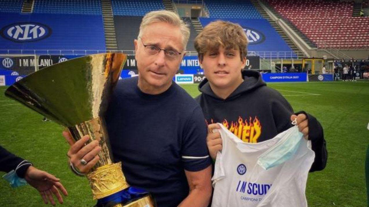 Verissimo: Paolo Bonolis, il figlio Davide debutta in serie C con la ...