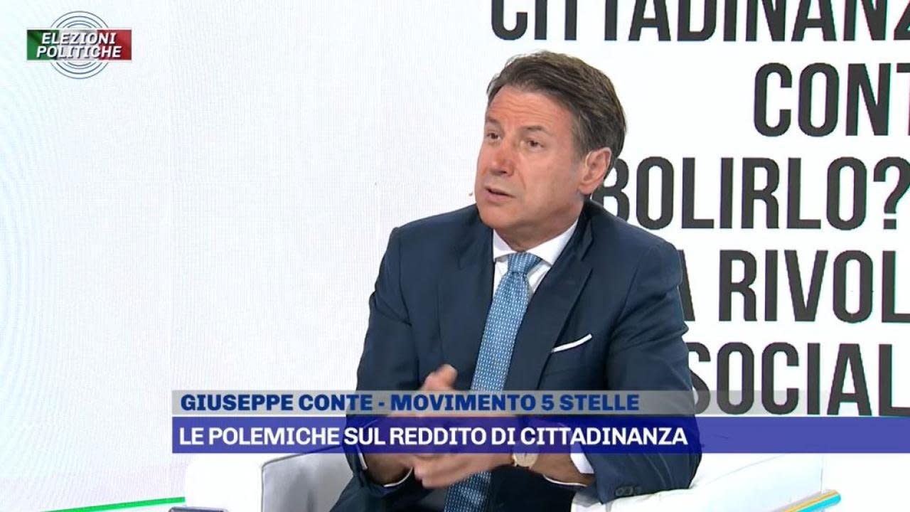 Giuseppe Conte a Pomeriggio Cinque: "Meloni vuole fare la guerra ai ...