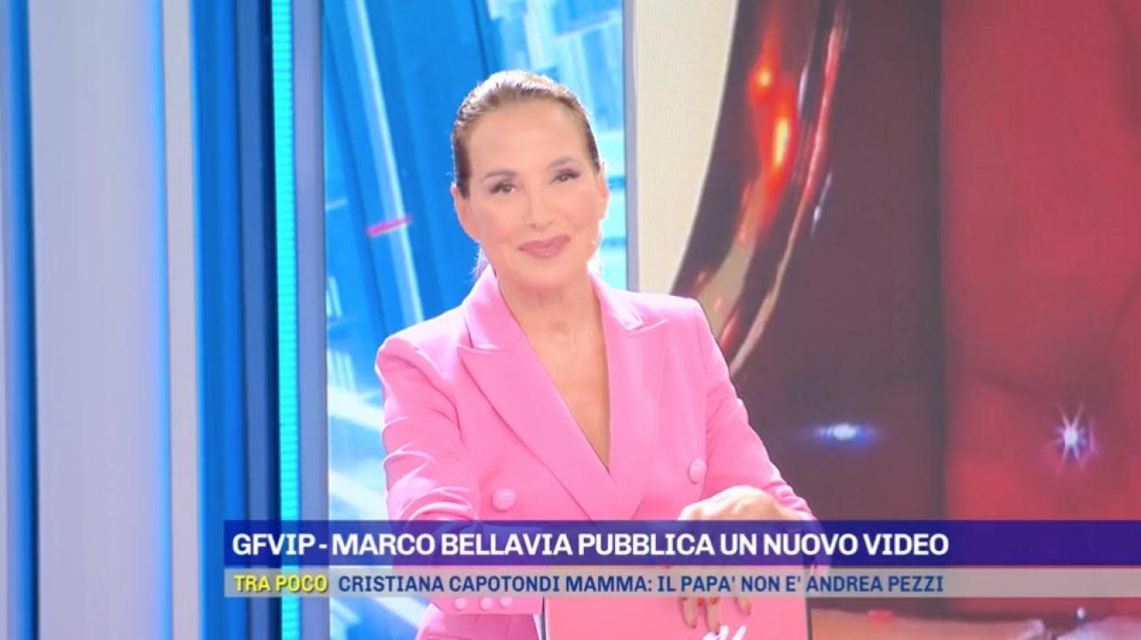 Marco Bellavia, Barbara d'Urso contro Samantha De Grenet | Mediaset ...