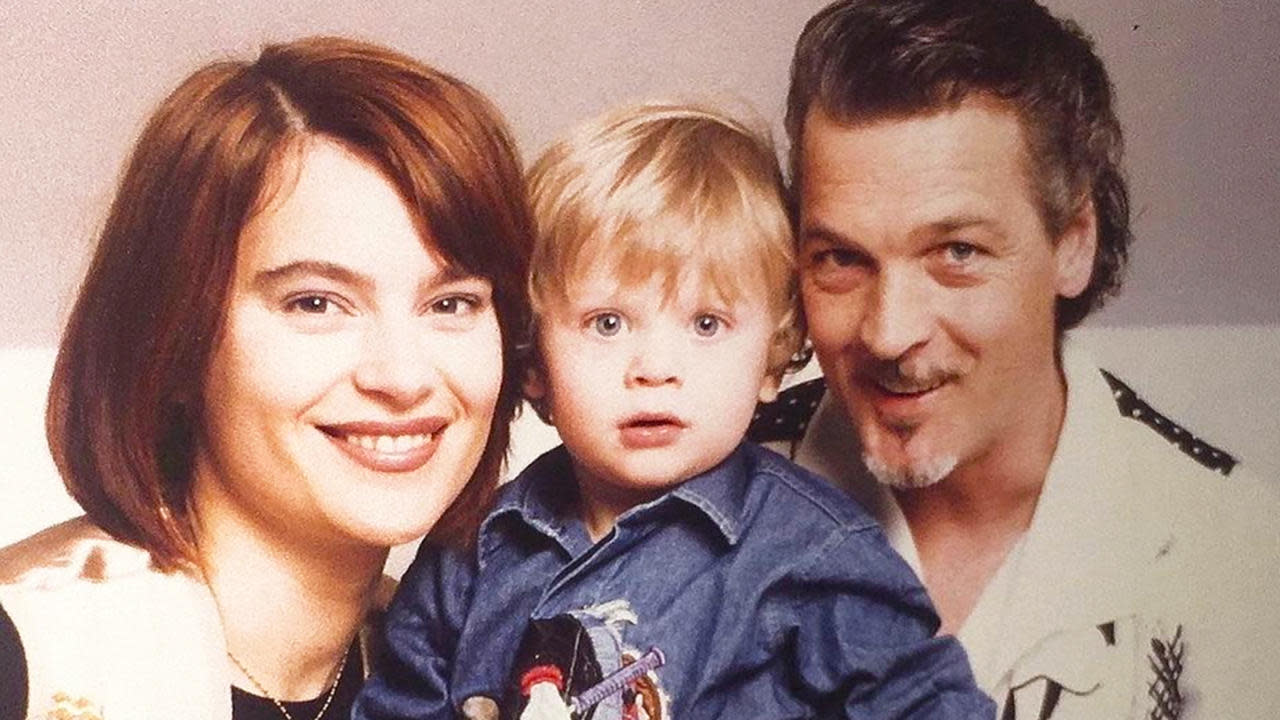 Stefano Tacconi, la foto amarcord con la moglie e il figlio Andrea ...