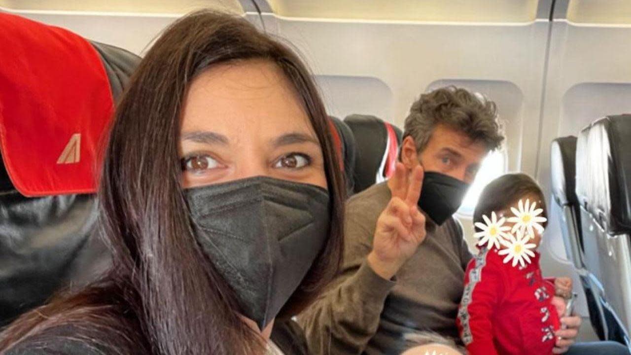 Nina Verdelli e Alessio Boni, la foto dei figli Lorenzo e Riccardo ...