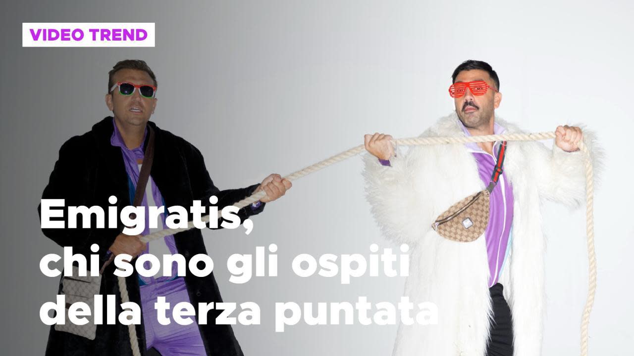 Emigratis, gli ospiti della terza puntata:da Matteo Berrettini a Kun ...