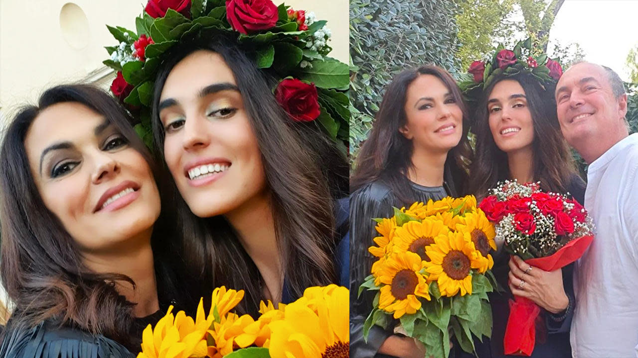 Maria Grazia Cucinotta, la laurea della figlia | Mediaset Infinity