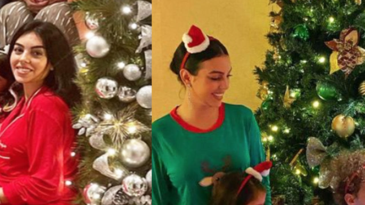 Georgina Rodriguez fa l'albero di Natale con i figli | Mediaset Infinity