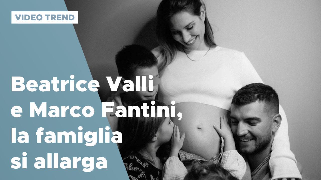 Beatrice Valli e Marco Fantini, la famiglia si allarga: "Presto in sei" | Mediaset Infinity