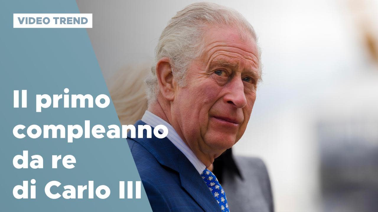 Carlo III festeggia il suo primo compleanno da re | Mediaset Infinity