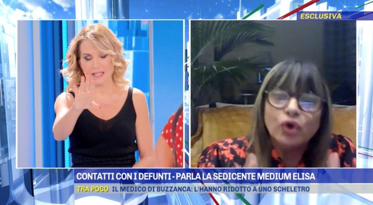 Medium abbandona il collegamento dopo scontro con Barbara d'Urso | Mediaset Infinity