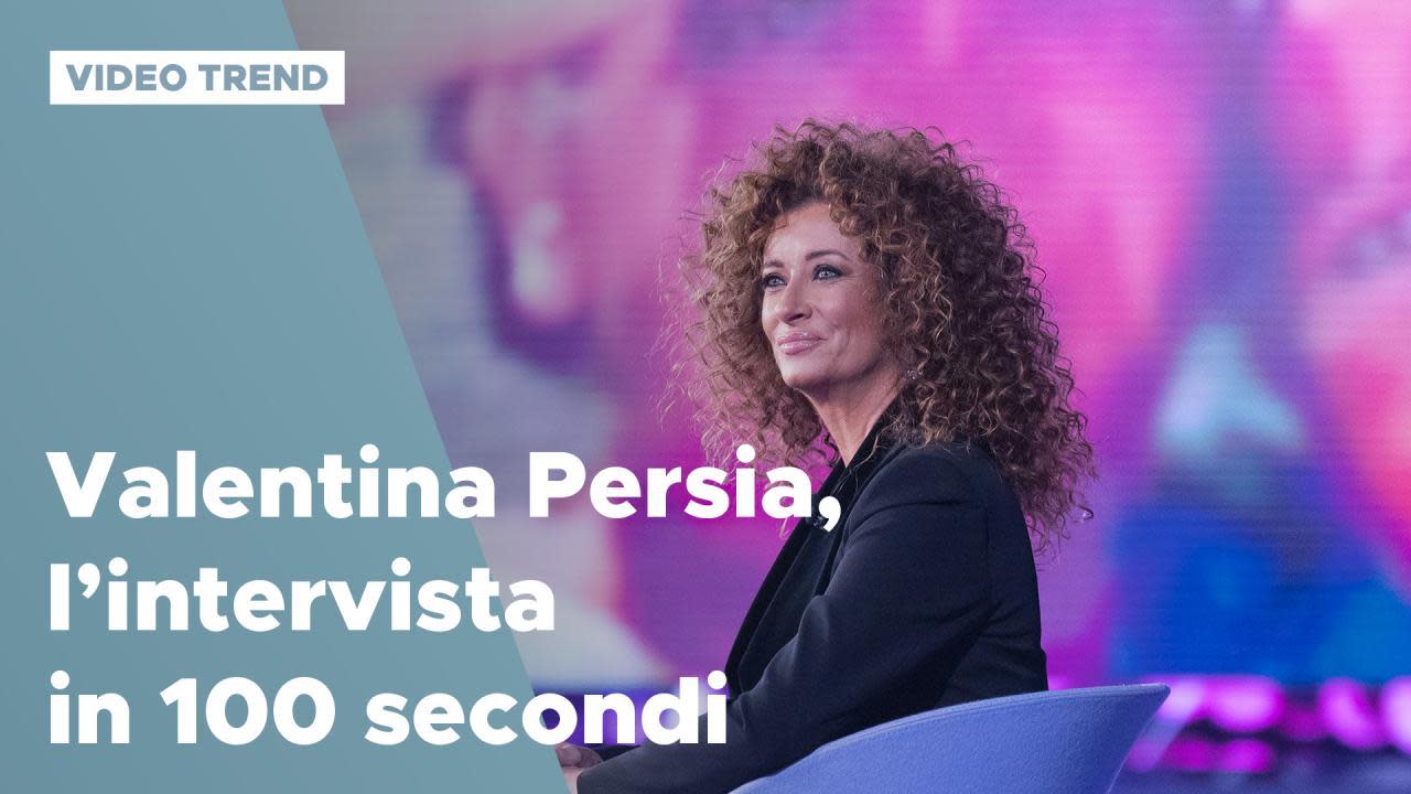 Valentina Persia, l'intervista in 100 secondi | Mediaset Infinity