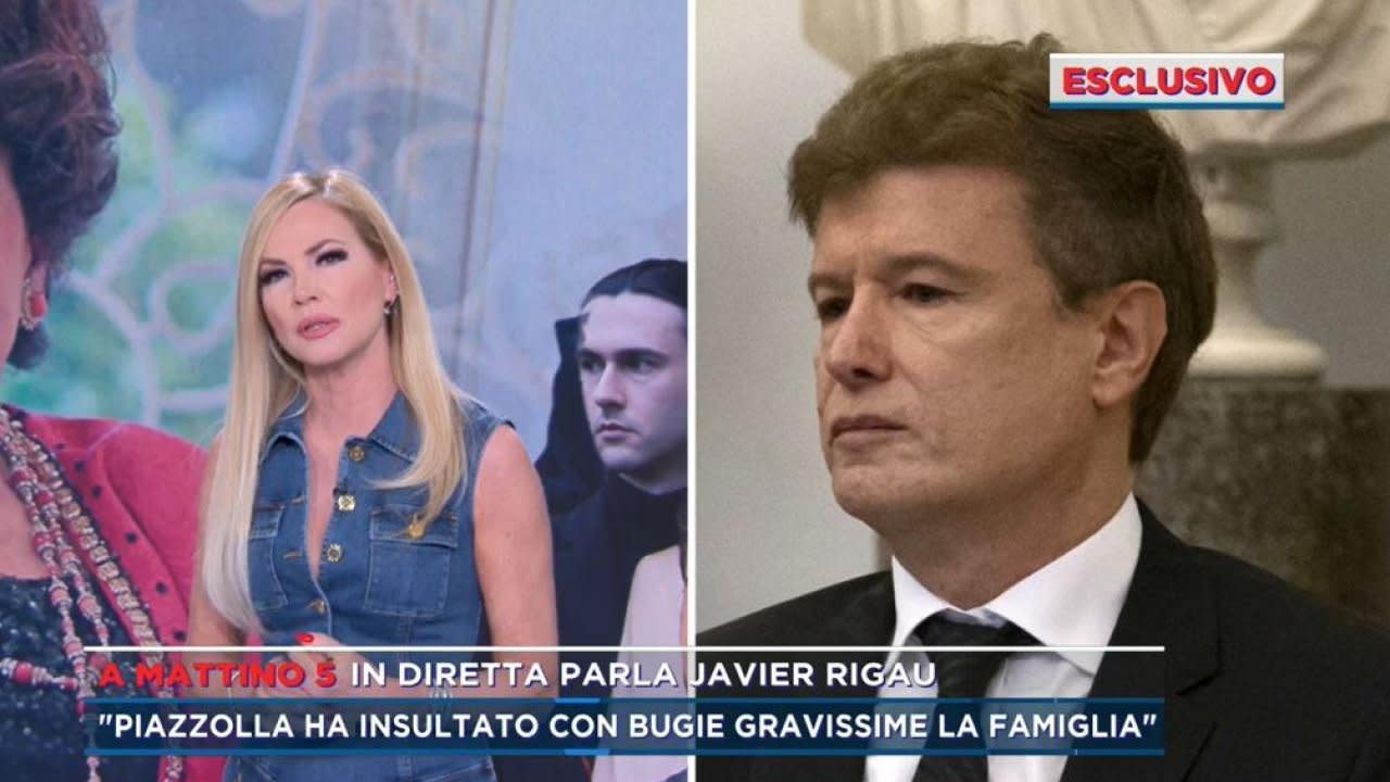 Gina Lollobrigida, Javier Rigau: "Il problema è Piazzolla" | Mediaset ...