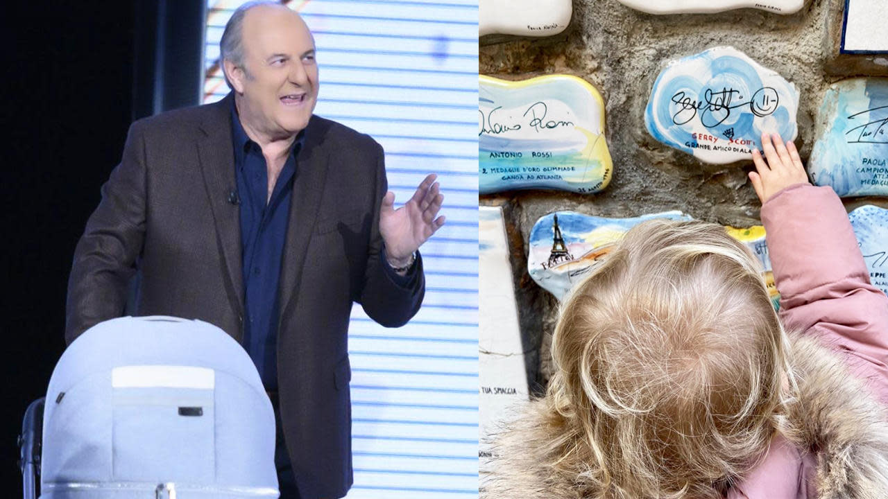 Gerry Scotti, il dolce scatto della nipotina Virginia | Mediaset Infinity